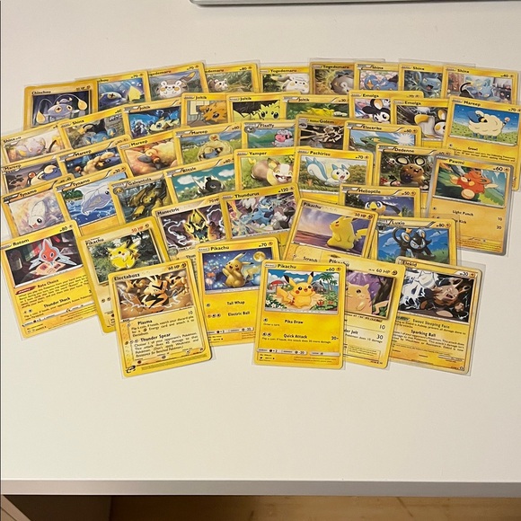 Pokemon | Toys | Electric Type Pokemon Card Collection | Poshmark